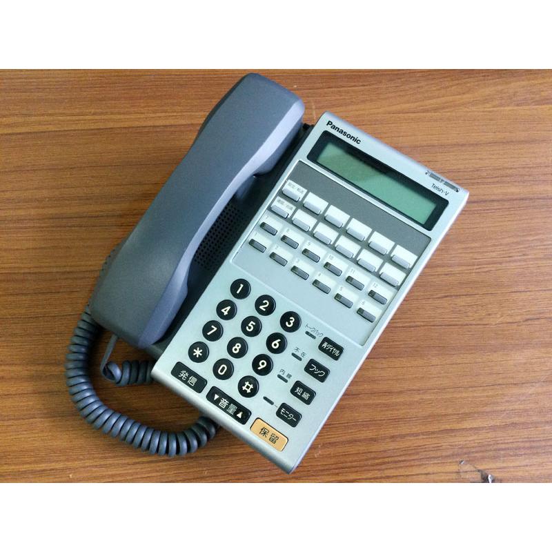 Panasonic（パナソニック）VB-E411N-KS 12キー電話機N 中古リユースビジネスフォン★本州送料無料・保証付き★ (管理番号2669） : 中古コピー販売保守のジェイネット ...