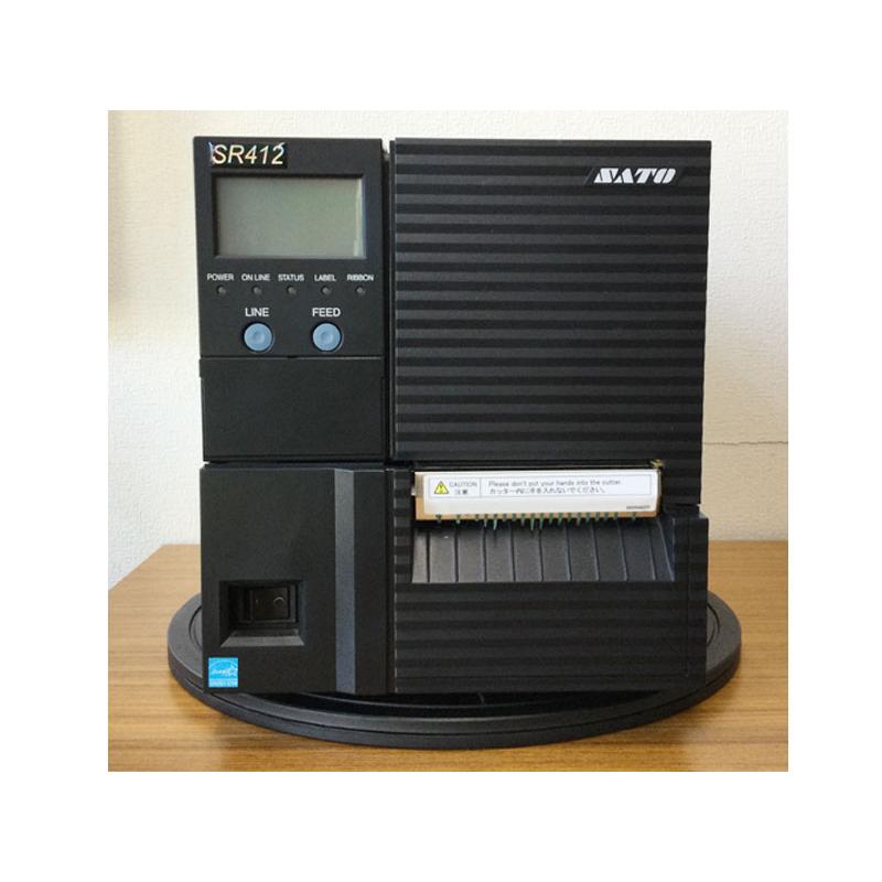 サトー SATO(サトー) SR412-2+CT スキャントロニクス バーコードプリンター★保証付き・本州送料無料★ (管理番号F08604 ...