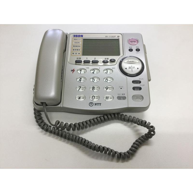 NTT ISDNコードレスホン W-1100P(W-1100P-M) 親機 中古小規模オフィス/家庭用ISDNコードレスホン★本州送料無料★(管理番号2400) : 中古コピー販売保守のジェイ ...