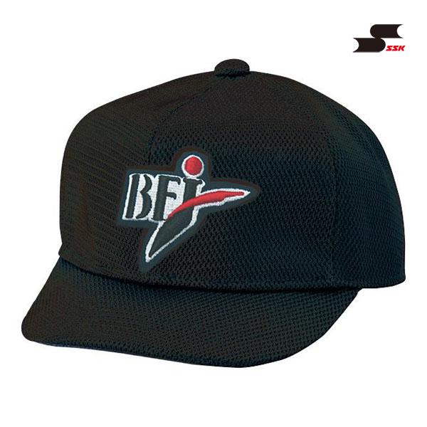 エスエスケイ（スポーツ用品） エスエスケイ BFJ主審・塁審兼用帽子スライダー式アジャスター（六方オールメッシュ） 受注生産 ブラック BSC133BF-90 ＜2025NP＞ : JPN ...