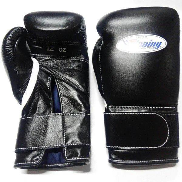 12オンス MS-400B-BLK ウイニング ボクシンググローブ プロフェッショナルタイプ マジックテープ式 ＜2025NP＞ : JPN ...
