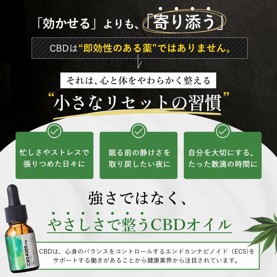 HEMP LEAD（ヘンプリード） CBDオイル 高濃度 4300mg 10g ミントフレーバー 日本製 国内製造 テルペン配合 MCTオイル ...