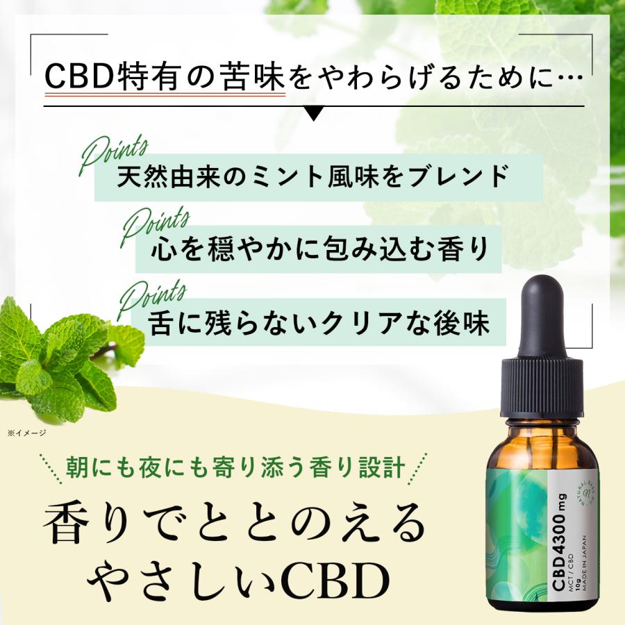 HEMP LEAD（ヘンプリード） CBDオイル 高濃度 4300mg 10g ミントフレーバー 日本製 国内製造 テルペン配合 MCTオイル ...
