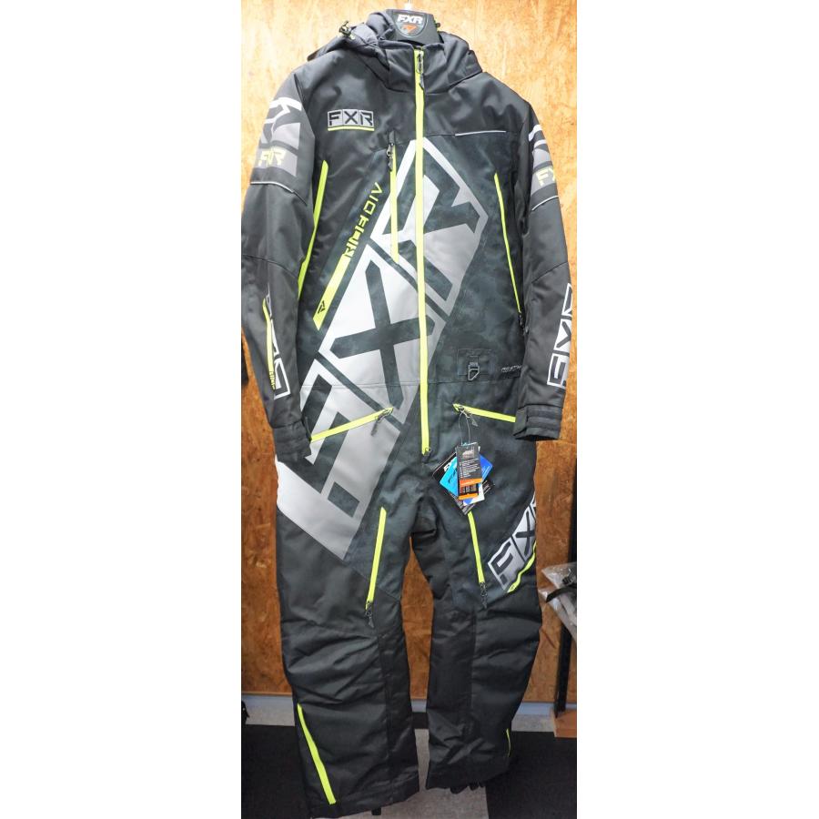FXR CX MONOSUIT F・A・S・T INSULATED/BLACK BLACKCAMO HIVIS/M スノーモービル ウェア ...