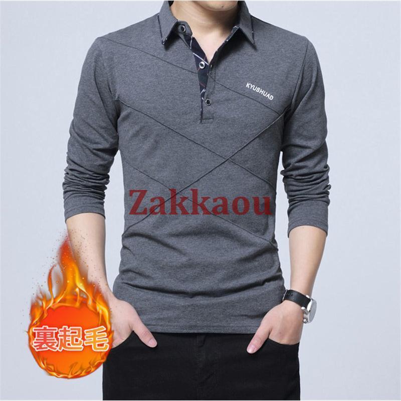 ポロシャツ メンズ 長袖 ゴルフウェア 厚手 裏ボア 裏起毛 POLO Tシャツ トップス ビジネス おしゃれ 紳士服 カジュアル 秋冬 : 宇美屋雑貨 - 通販 - Yahoo!ショッピング