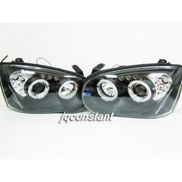インプレッサ GDB LEDイカリング プロジェクターヘッドライト ブラック : jqconstant2 - 通販 - Yahoo!ショッピング