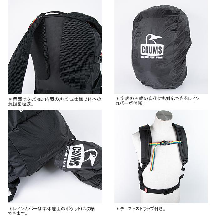 CHUMS [クーポンで20%OFF]チャムス/CHUMS スプリングデール25リットル リュック バックパック デイパック 25L A4 ウエストバッグ CH60-3548 ...