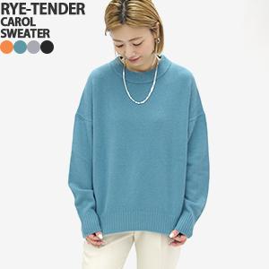 harmonie 70%OFF ライテンダー/RYE TENDER ラムウールクルーネックセーター キャロルセーター ニット プルオーバー 24FW-RT-001 レディース ...