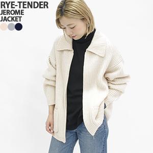 harmonie 70%OFF ライテンダー/RYE TENDER ジェロームジャケット ニット セーター 長袖 ライトアウター 24FW-RT-022 レディース : JScompany ...