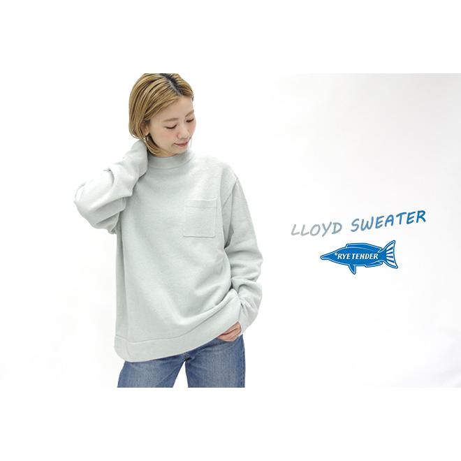 [クーポンで20%OFF]ライテンダー/RYE TENDER ロイドセーター ニット プルオーバー 長袖セーター クルーネック 24FW-RT-026 レディース : ryetender ...