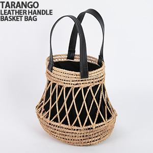 TARANGO（タランゴ） [クーポンで20%OFF]タランゴ/TARANGO レザーハンドル かごバッグ ミニバッグ バスケット 内布付き ...