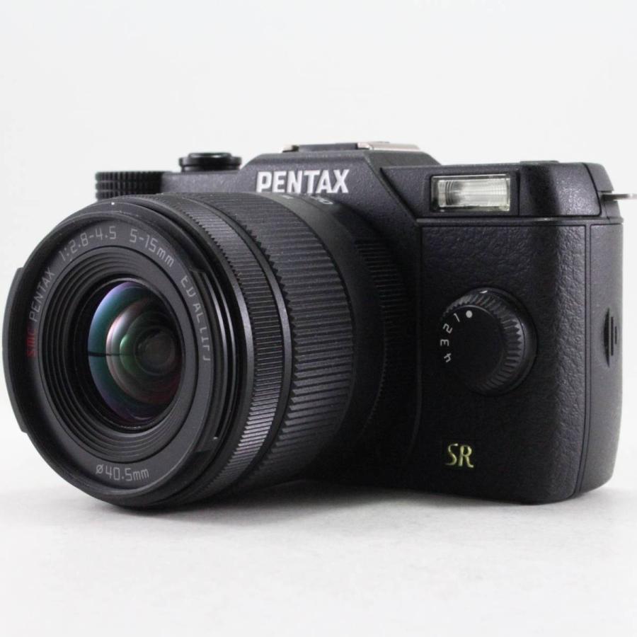 ペンタックス PENTAX ミラーレス一眼 Q7 ズームレンズキット [標準ズーム 02 STANDARD ZOOM] ブラック BLACK ...