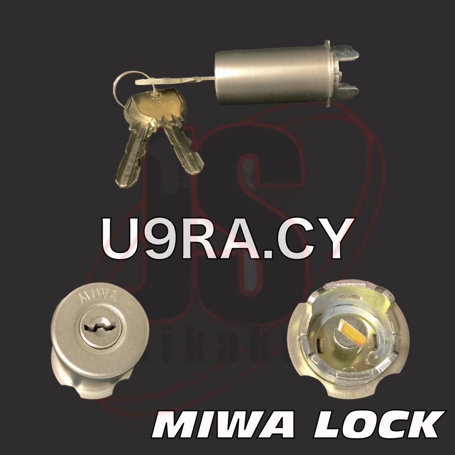 美和ロック MIWA U9 RA.CY ST U9シリンダー 子鍵3本 取替え用シリンダー シルバー色 MCY-112 公団 : JSK-shop - 通販 - Yahoo!ショッピング