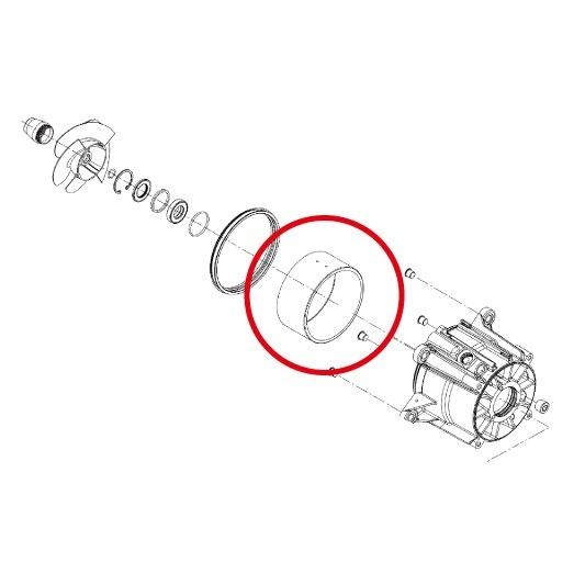 SGS ウエアリング 159mm ポンプ 260 255 215 馬力用 SEADOO 267000372 BRP 水上バイク PWC ...