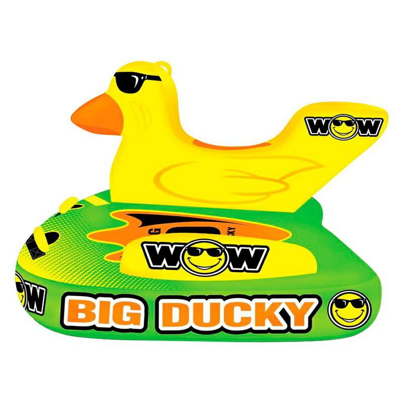 WOW ワオ トーイングチューブ 3名 ビッグダッキー ウォータートーイ バナナボート W18-1140 : JSPTOKAI - 通販 - Yahoo!ショッピング