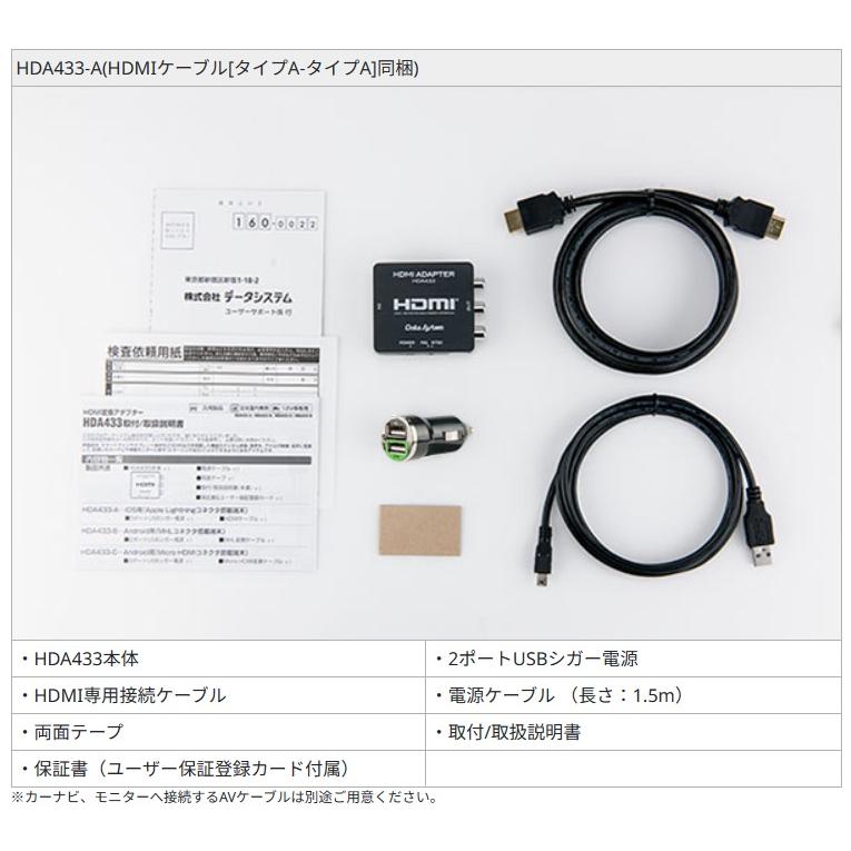 データシステム HDA433-A (HDMIケーブル[タイプA-タイプA]同梱) HDMI変換アダプター : ジェイティーシー - 通販 - Yahoo!ショッピング