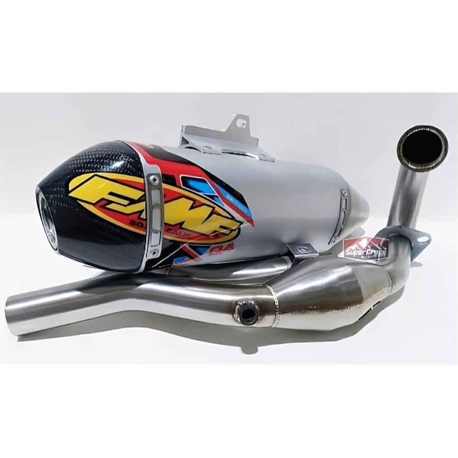 ホンダ HONDA CRF250L/RALLY FMF Q4 フルエキゾーストマフラー カーボンエンド MD47 シルバー : J&T Cycles - 通販 - Yahoo!ショッピング