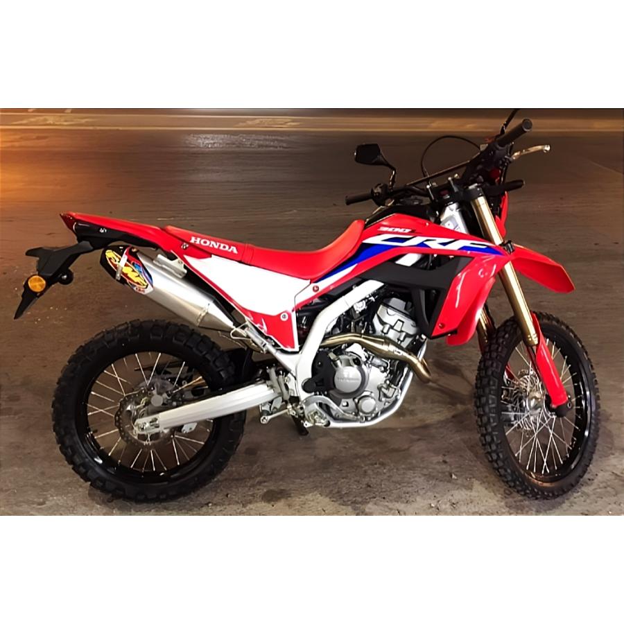 ホンダ HONDA CRF250L/RALLY FMF Q4 フルエキゾーストマフラー カーボンエンド MD47 シルバー : J&T Cycles - 通販 - Yahoo!ショッピング