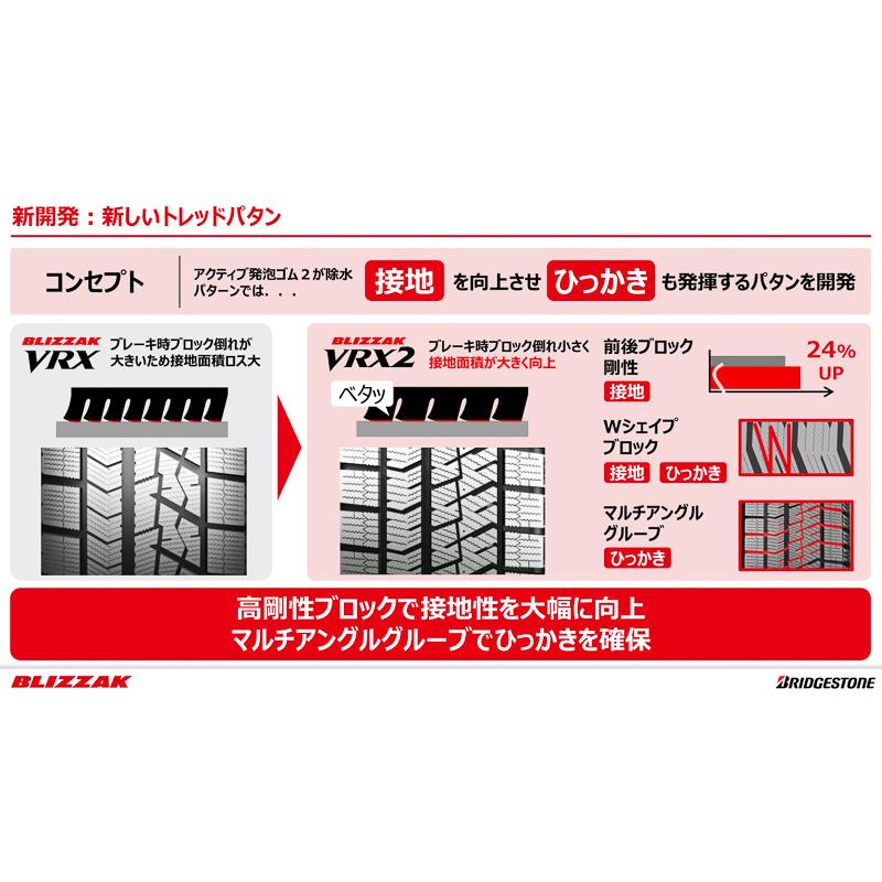 ブリザック VRX2 ブリヂストン 165/65R13 2022年製造 国産・新品スタッドレスタイヤ 2本セット : JTM ヤフーショッピング店 - 通販 - Yahoo!ショッピング