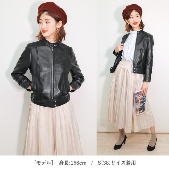 レザージャケット ライダース シングル 革ジャン レディース 本 レザージャケット ライダース シングル 革ジャン レディース 本