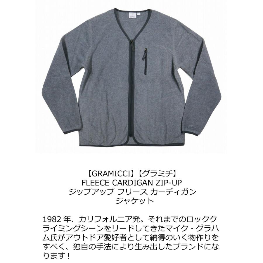 GRAMICCI Gramicci グラミチ FLEECE CARDIGAN ZIP-UP ジップアップ フリース カーディガン ジャケット G4FU-J017 : JTWO - 通販 ...
