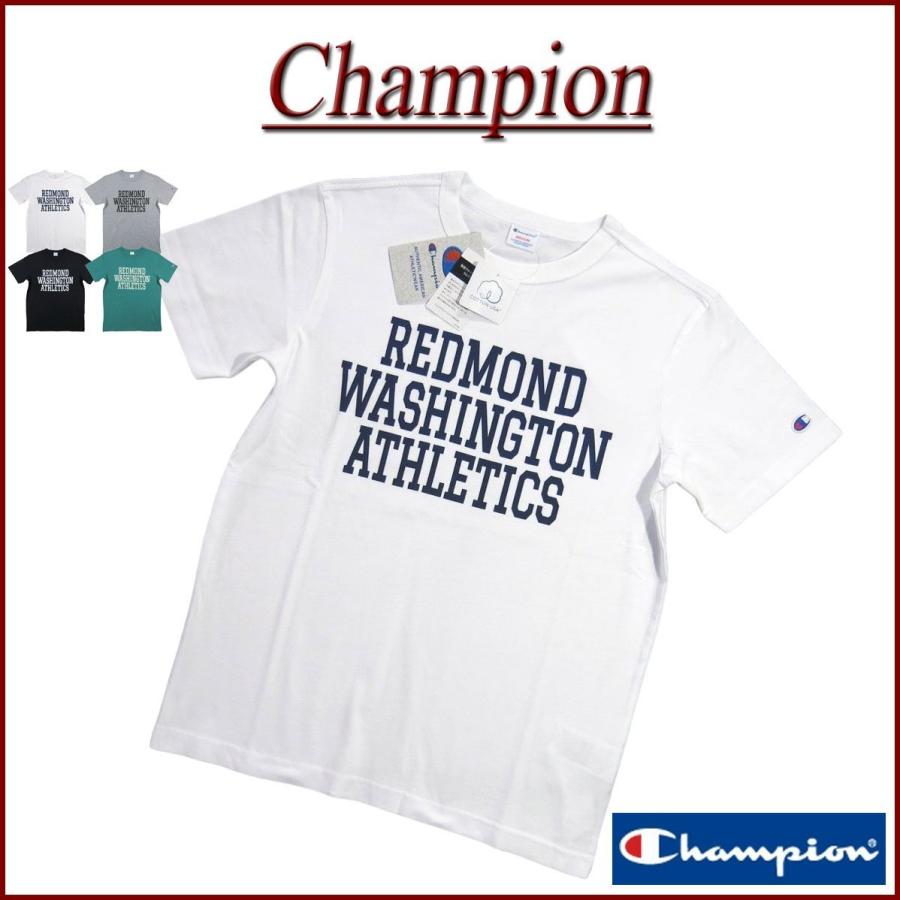 Champion チャンピオン トリコロールタグ USAコットン カレッジプリント 半袖 Tシャツ C3-V345 : JTWO - 通販 - Yahoo!ショッピング