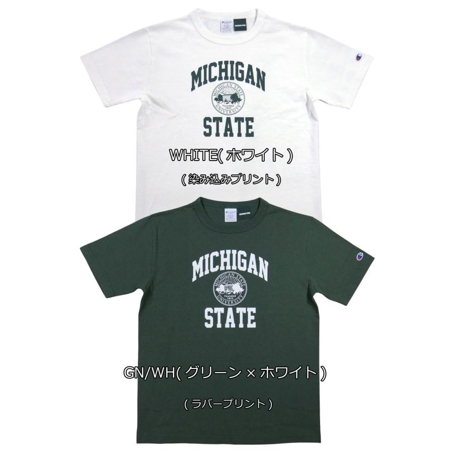 Champion チャンピオン × MICHIGAN ミシガン州立大学 コラボ USA製 カレッジプリント 半袖 Tシャツ C5-Z305 : JTWO - 通販 - Yahoo!ショッピング