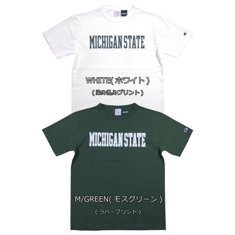 Champion チャンピオン × MICHIGAN ミシガン州立大学 コラボ USA製 カレッジプリント 半袖 Tシャツ C5-Z305 : JTWO - 通販 - Yahoo!ショッピング