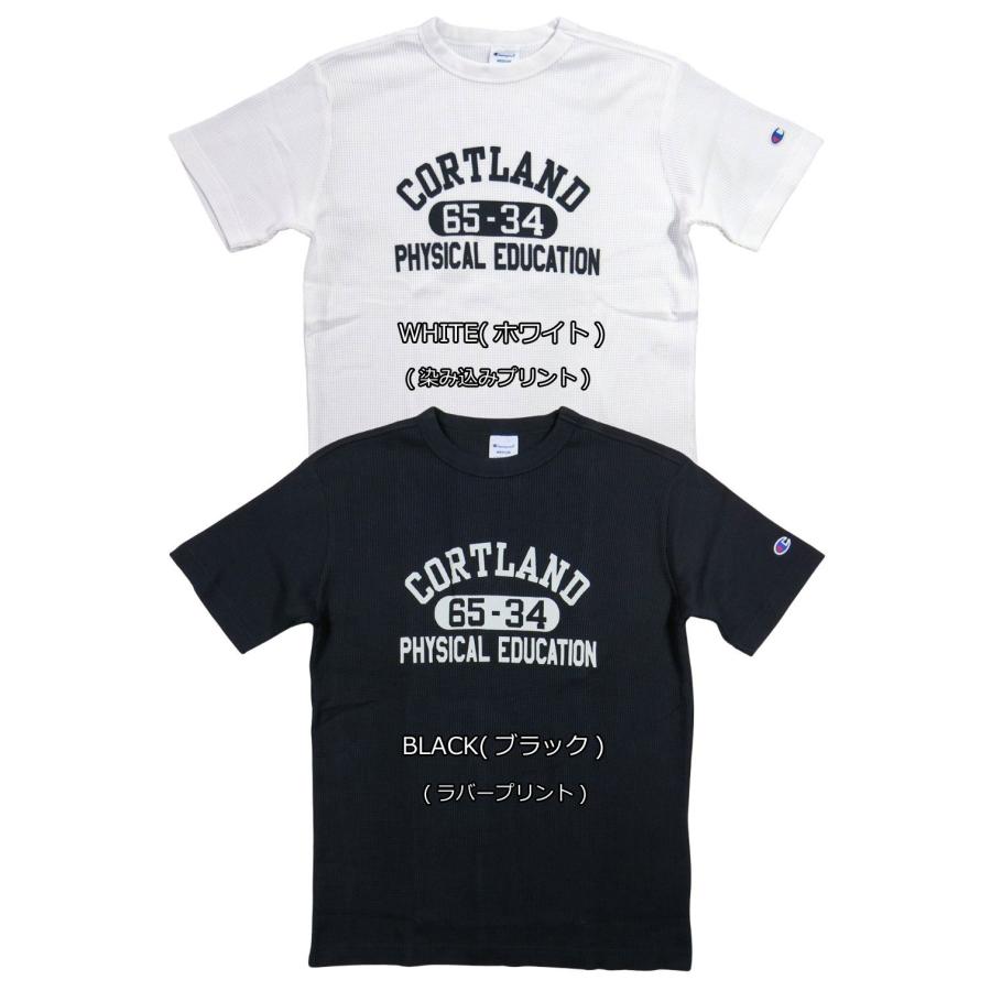 Champion チャンピオン トリコロールタグ USAコットン カレッジプリント サーマル 半袖 Tシャツ C3-B347 : JTWO - 通販 - Yahoo!ショッピング