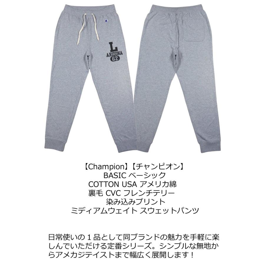 Champion（チャンピオン） ベーシック USAコットン カレッジプリント