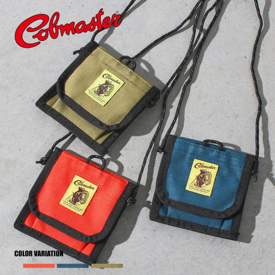COB MASTER 【COBMASTER】COB_MOUNT_HOOD_NECK_POUCH/全3色 ポーチ ネックポーチ ウォレット オレンジ ネイビー ベージュ メンズ レディース ...