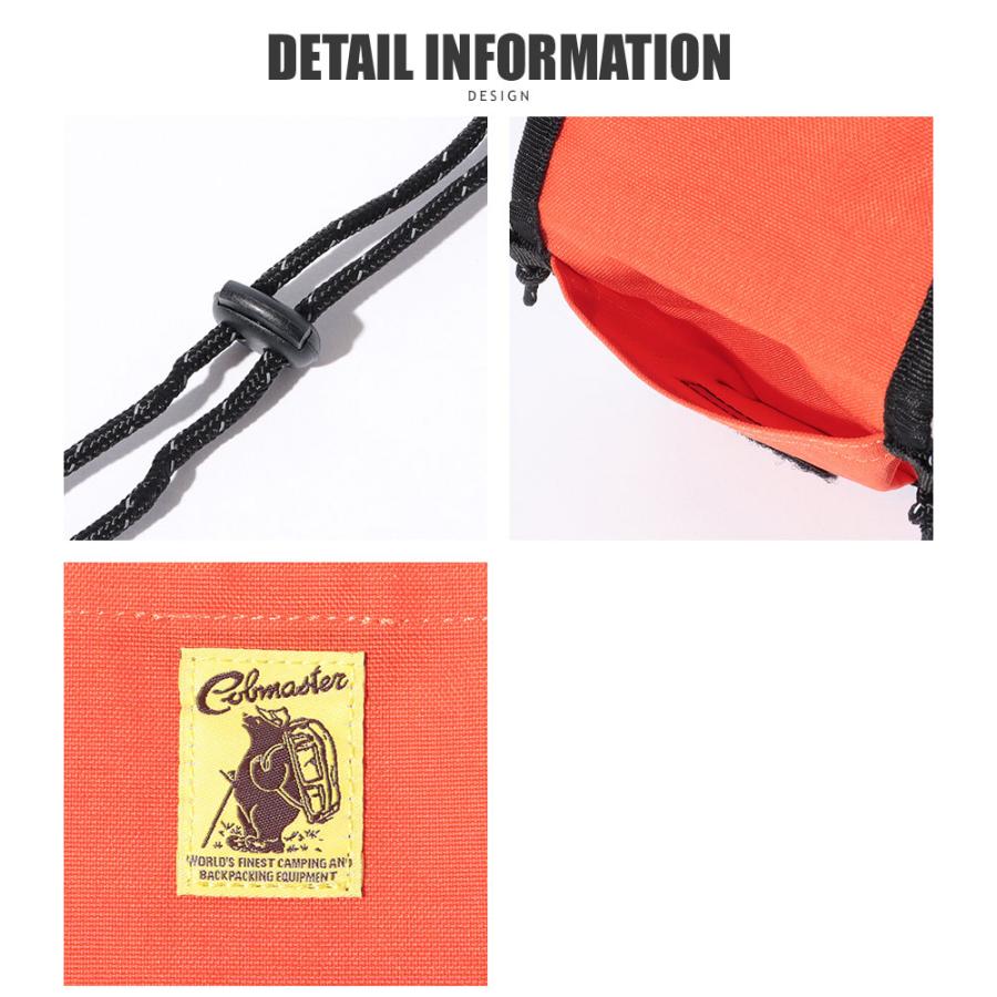 COB MASTER 【COBMASTER】COB_MOUNT_HOOD_NECK_POUCH/全3色 ポーチ ネックポーチ ウォレット ...