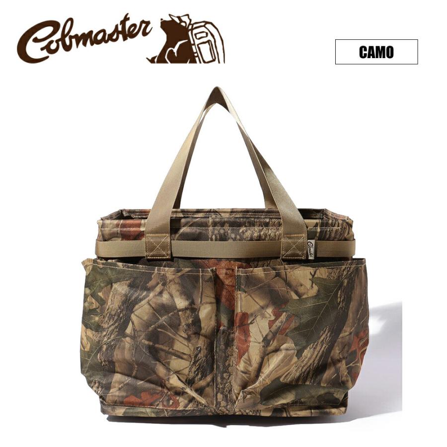 COB MASTER（コブマスター） 【COBMASTER】COB_FOLDING BASKET_7231/全4色 バスケット アウトドア キャンプ ポーチ イエロー カモ ブラウン ベージュ ...