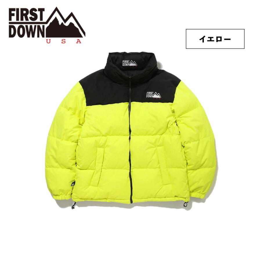 FIRST DOWN（ファーストダウン） 【FIRST DOWN USA】BUBBLE DOWN JKT MICROFT/全4色 アウター ジャケット ダウン リバーシブル カジュアル 冬 ...