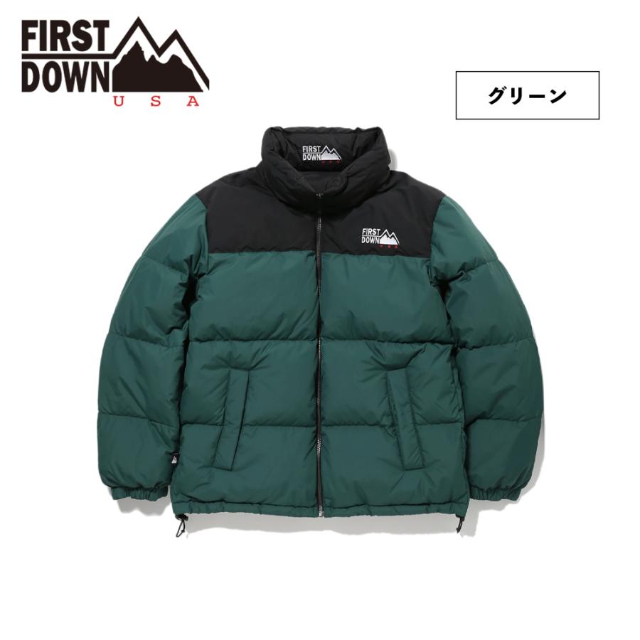 FIRST DOWN（ファーストダウン） 【FIRST DOWN USA】BUBBLE DOWN JKT MICROFT/全4色 アウター ジャケット ダウン リバーシブル カジュアル 冬 ...