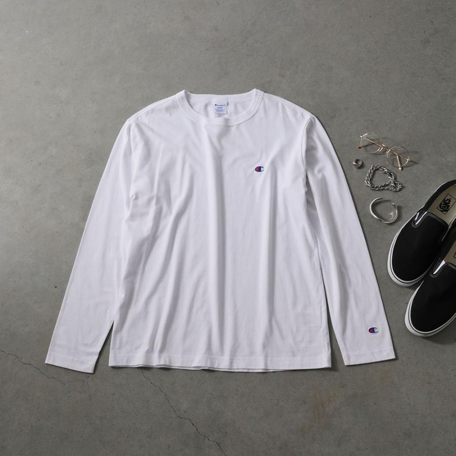 【Champion】C3-Y428 LONG SLEEVE T-SHIRT/全4色 トップス Tシャツ ロンT シンプル カジュアル ロゴ メンズ レディース ユニセックス ...