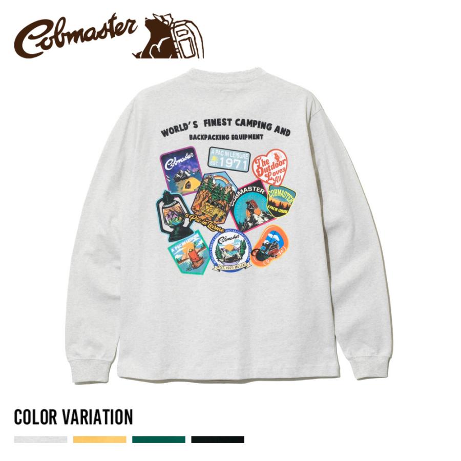 COB MASTER 【COBMASTER】ベーシックL/STEE《ワッペンコラージュ》/全4色 トップス Tシャツ ロンT シンプル カジュアル アウトドア メンズ : JUGLANS ...