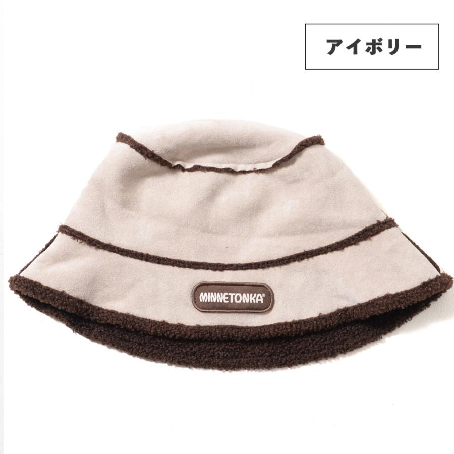 Minnetonka（ミネトンカ） 【Minnetonka】MTK SUEDE BOA REVERSIBLE BUCKET HAT/全3色 : JUGLANS - 通販 - Yahoo!ショッピング