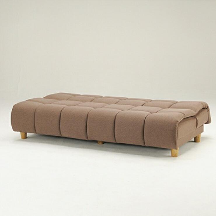 光製作所 LAZOLE SBラゾーレ ソファベッド マスタード ダークブラウンHIKARI ボンネルコイルスプリング : 熟睡工房 - 通販 ...