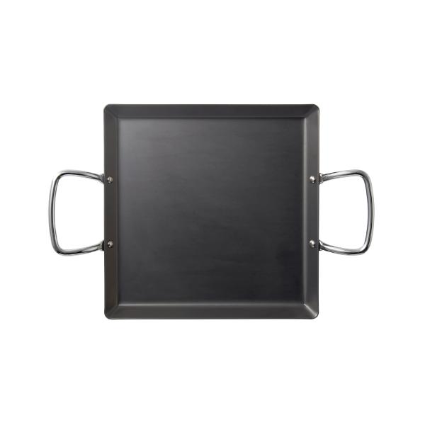 COOKGEAR ビタクラフト スーパー鉄板 ACR スクエア Vita Craft クックギア No.4109 ハンドル付き 焚火 バーナー ガス・IH対応 キャンプ : 熟睡工房 - 通販 ...