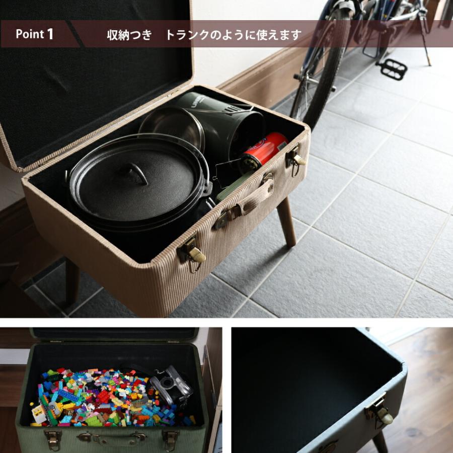 ICHIBA 収納スツール Pick Stool ST-3263 トランクモチーフ 市場 簡単 組立式 天然木 木製 玄関 リビング 北欧 収納カバン シンプル おしゃれ インテリア : 熟睡 ...