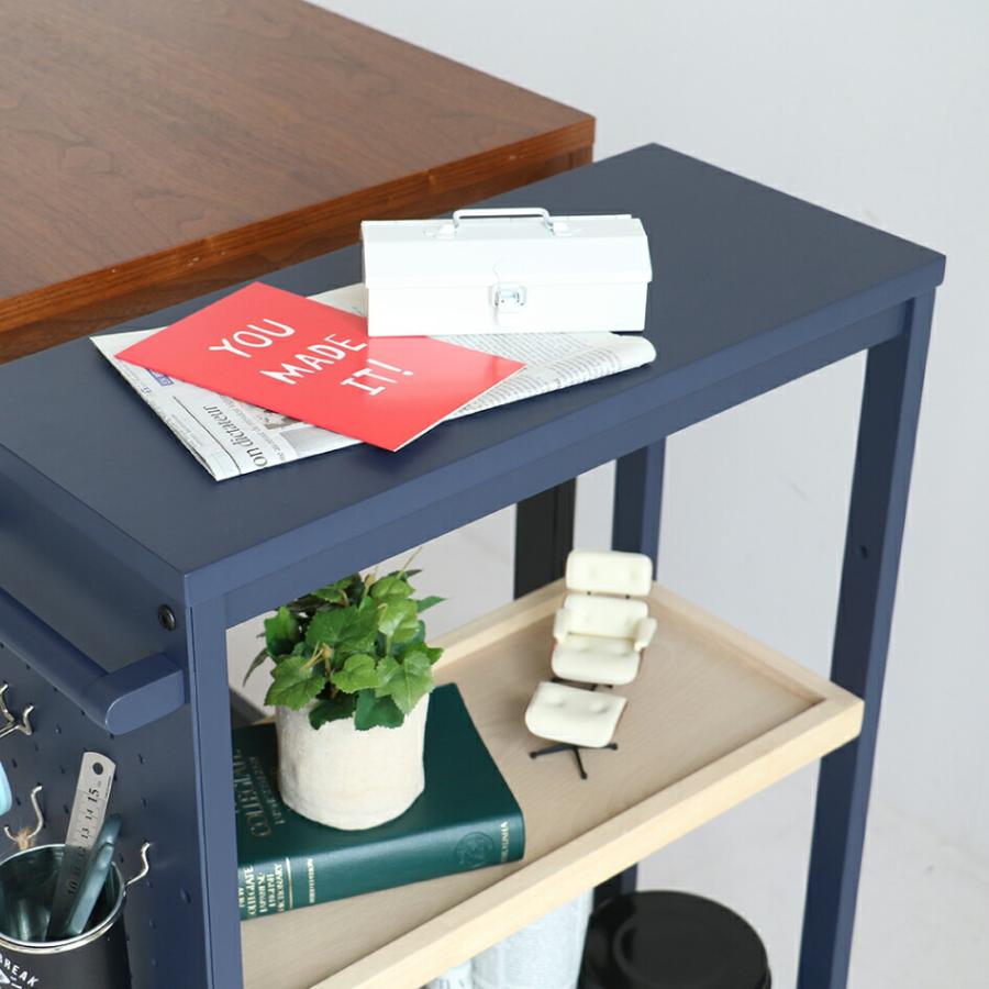 ICHIBA マルチワゴン ピット ILW-3440 Multi Wagon -pit- 市場 簡単組立式 天然木 木製 有孔ボード 北欧 DIY シンプル おしゃれ インテリア : 熟睡工房 ...