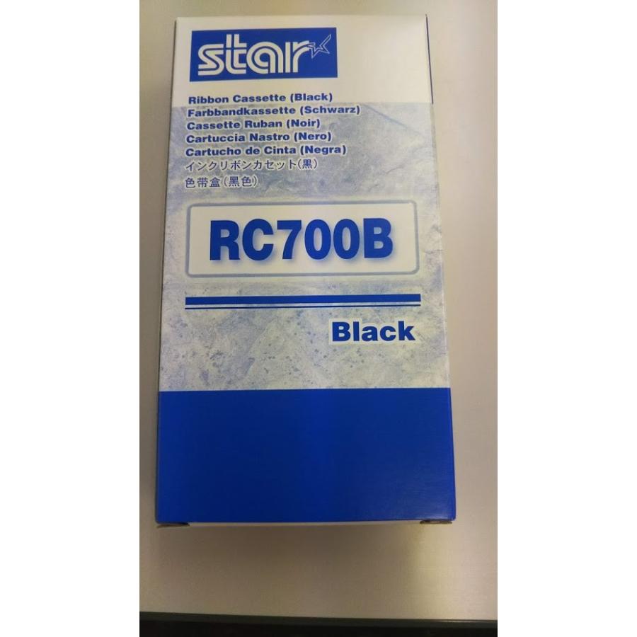 スター精密 純正！10個セット！ RC700B スター精密 ドットプリンタ用 インクリボン 黒 複写伝票 Star SP700 プリンター用 ...