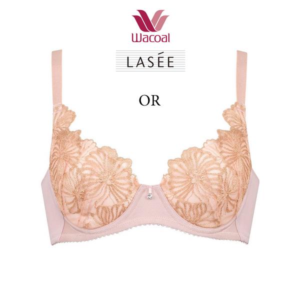 LASEE ワコール LASEE【ラゼ】胸もと年齢マイナス5歳をめざすブラ＜ふっくら長持ち＞ BFA438 3/4カップブラ D・E・Fカップ : インナーショップ Chou - 通販 ...