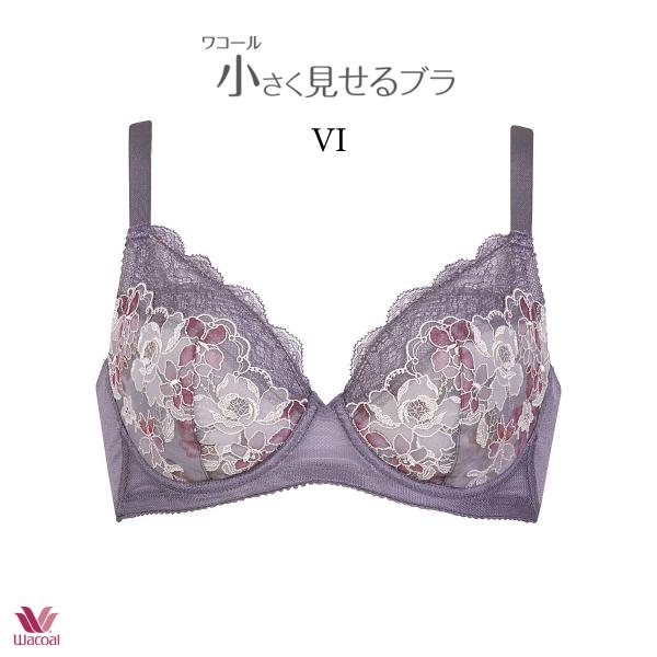 WACOAL（ワコール） 小さく見せるブラ ブラジャー BRB423 3/4カップワイヤー GHカップ レーシィタイプ : インナーショップ Chou - 通販 - Yahoo!ショッピング
