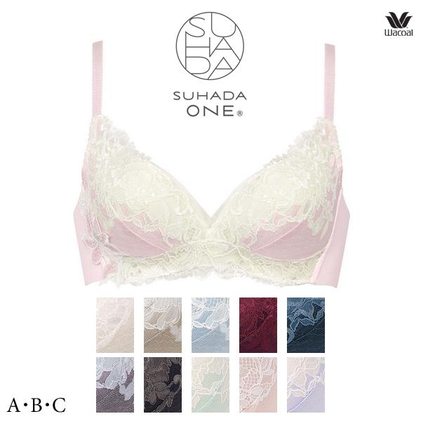 SUHADA ワコール ONE スハダ ワン ブラジャー BRB431 3/4カップ ABC ノンワイヤーブラ : インナーショップ Chou - 通販 - Yahoo!ショッピング