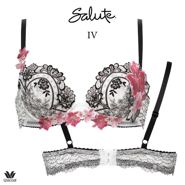 サルート ワコール 13G ブラジャー BTJ413 3/4カップワイヤー (P-upタイプ) Gカップ : インナージュネワコー ヤフー店 - 通販 - Yahoo!ショッピング