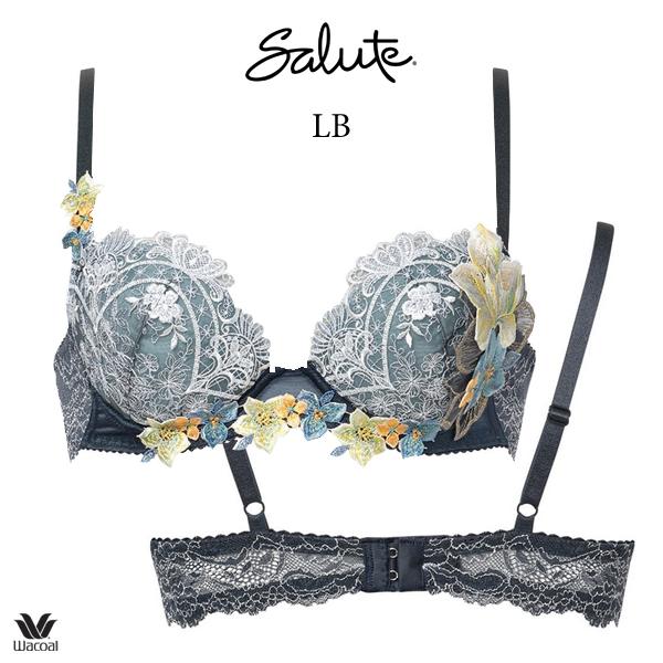 サルート ワコール 13G ブラジャー BTJ413 3/4カップワイヤー (P-upタイプ) Gカップ : インナージュネワコー ヤフー店 - 通販 - Yahoo!ショッピング