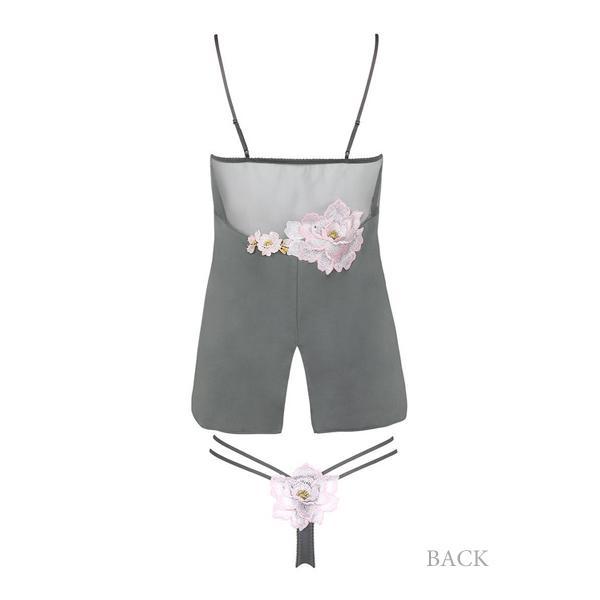 サルート ワコール 03G セットアップランジェリー(キャミソール＋ショーツ) DTJ203 M・L : インナージュネワコー ヤフー店 - 通販 - Yahoo!ショッピング