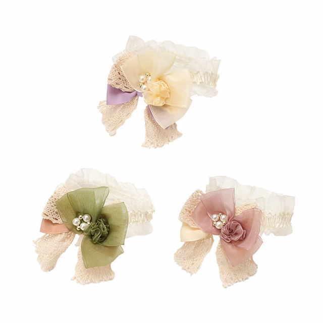 CanNana 春 犬 【きゃんナナ】 ナチュラルスプリングシュシュアクセ SS-Lサイズ NNR451 イベント シーズ マルチーズ プードル ダックス チワワ パピヨン : じゃんぐるぺっ ...